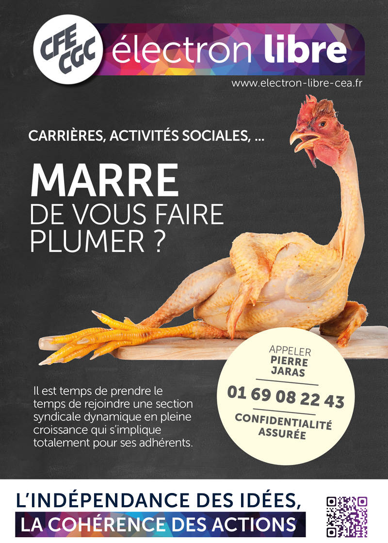 Electron libre CEA – Site national de la CFE-CGC du CEA